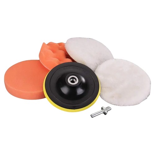 5 Inch Car Buffing Pads Sponge Foam Kit Polishing Buffer Pad Drill Car ...