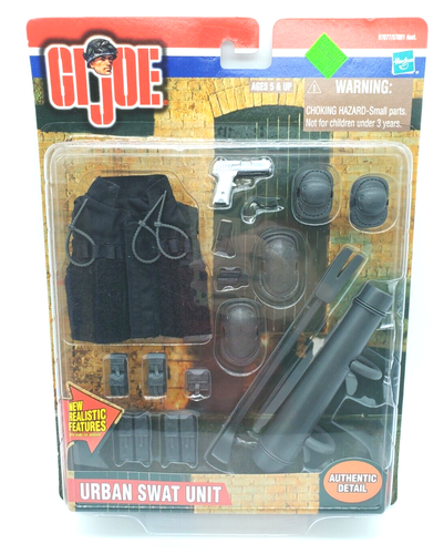 GI Joe URBAN SWAT UNIT 2001 Gear Accessories for 12" Action Figure 1:6 ...