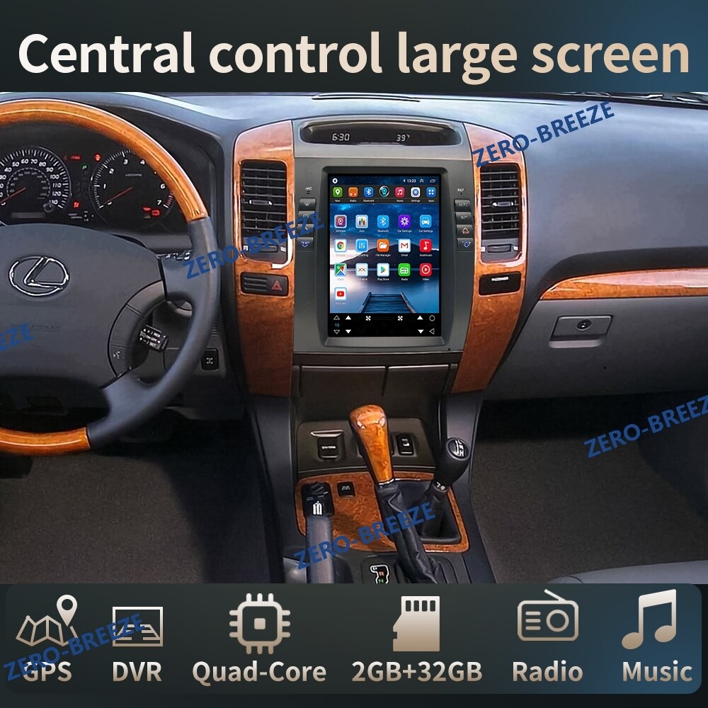 10.4" For Lexus GX470 2002-2009 Car GPS Player Navigation Radio Stereo ...