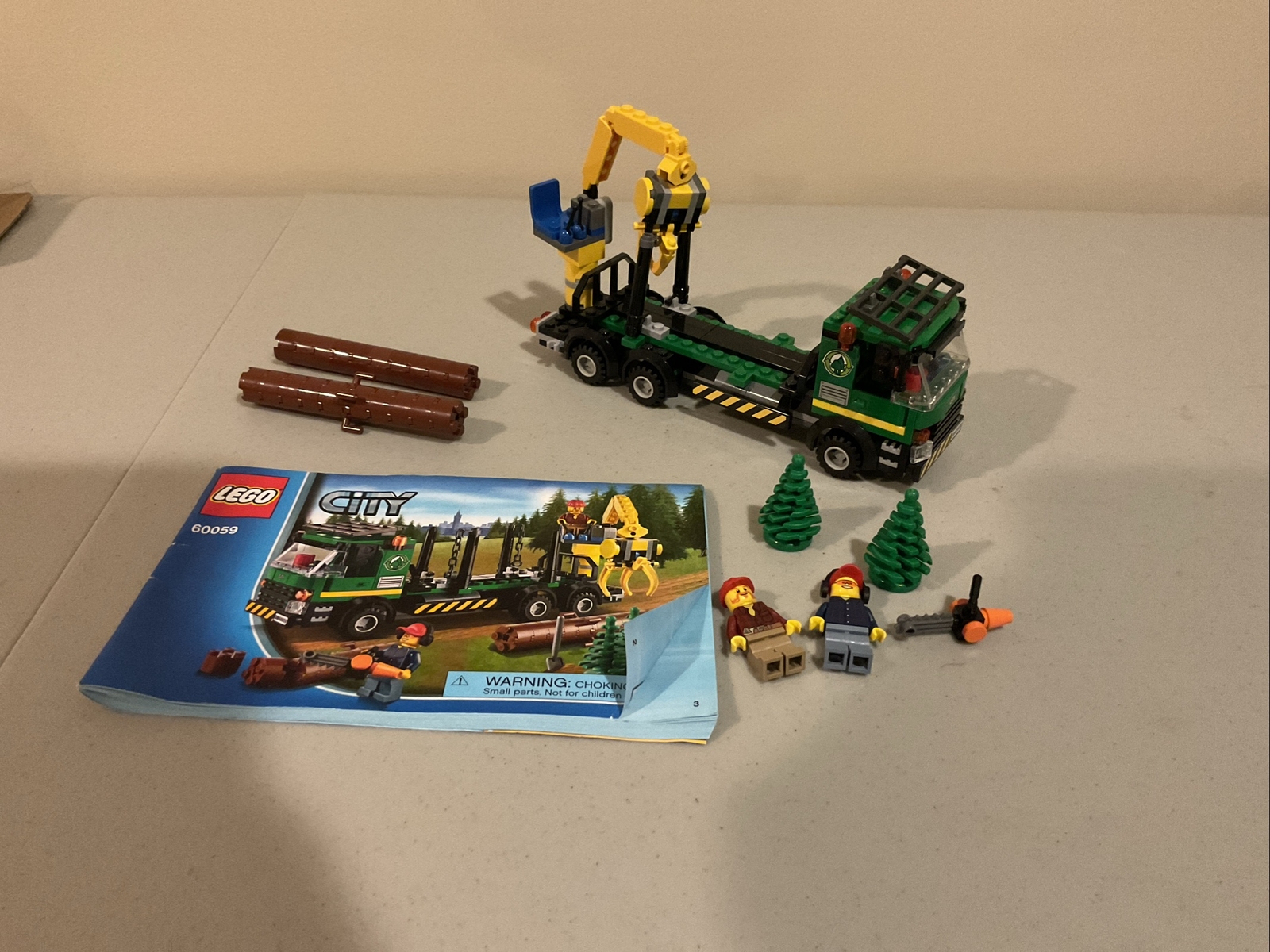 LEGO CITY: Logging Truck (60059) With Manuals 673419207584 | eBay