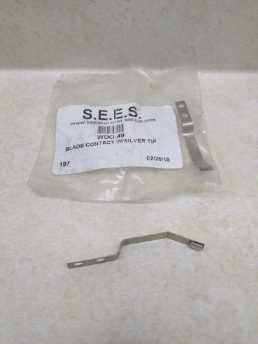 New SEES Elevator # WDO-49 Blade Contact W/Silver Tip Lot Of (2) | eBay