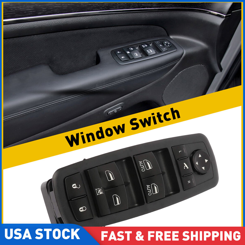 Left Master Power Window Door Lock Switch For 2013-2017 Dodge Ram 1500 ...