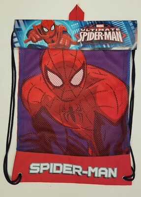 NEW Spider-Man 18" MESH SLING BAG FREE SHIPPING!!! | eBay
