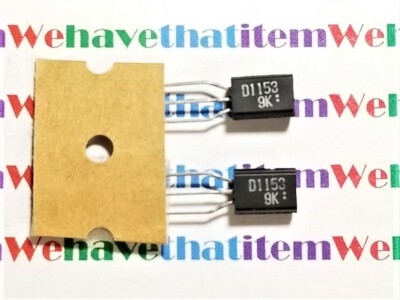 2SD1153 / D1153 / TRANSISTOR / TO92 EXTENDED / 2 PIECES (qzty) | eBay
