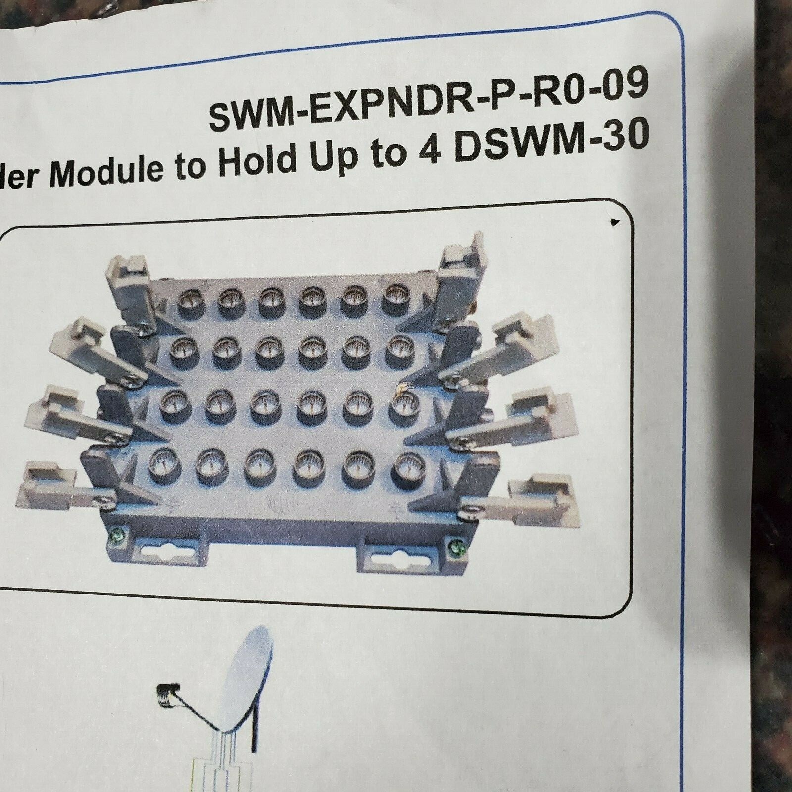 DirecTV 4-DSWM SWM30 Expander Module (SWM-EXPNDR-P-R0-09) & 2 SWM 30 ...