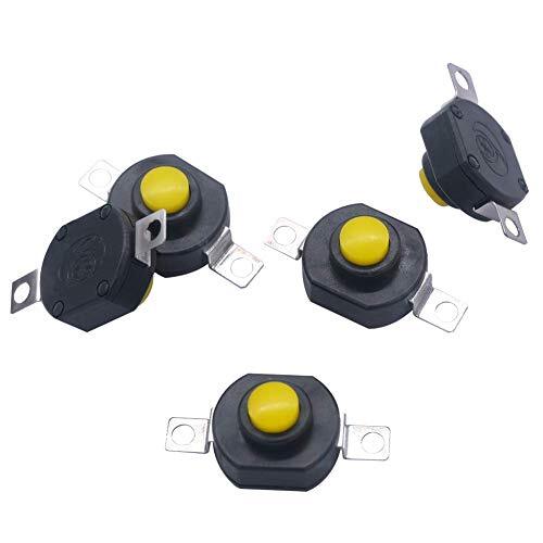 mxuteuk 30pcs Self-Lock Micro Push Button Switch DC 12V Switch 0.5A ...