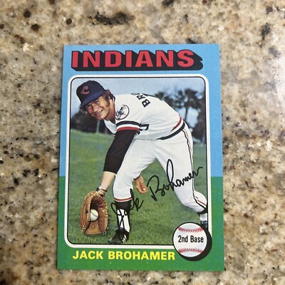 1975 Topps - #552 Jack Brohamer | eBay