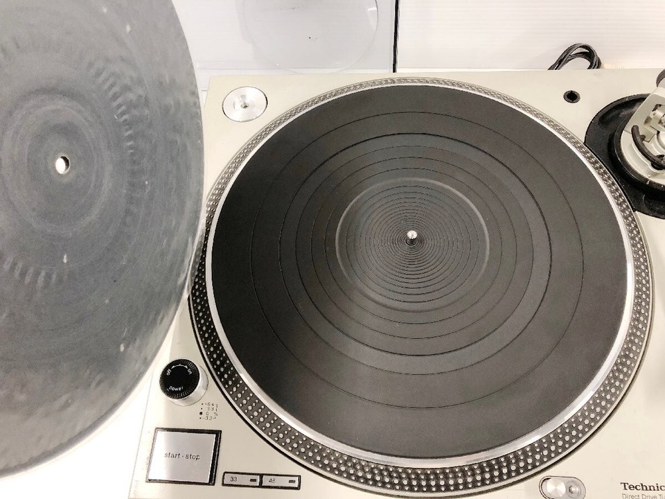 Technics SL-1200MK5 Silver Turntable Direct Drive Player Record Player ...