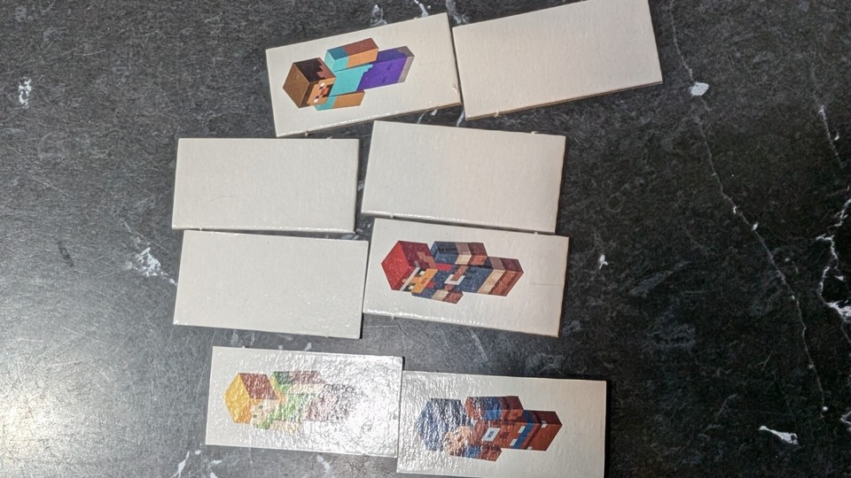 Minecraft BUILDERS & BIOMES Board Game 2019 Replacement Parts Tokens ...