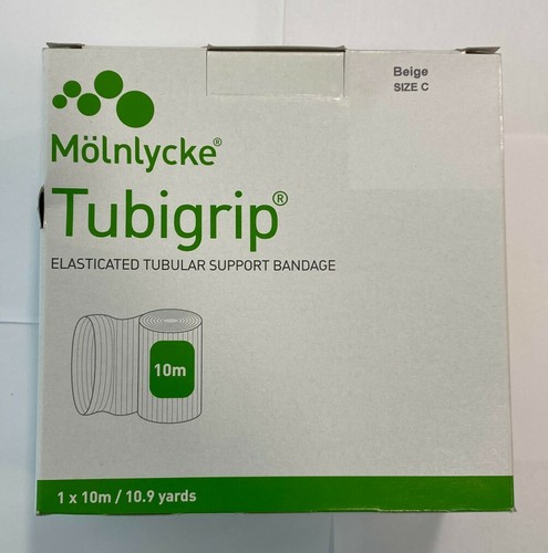 *1-Pack* Molnlycke Tubigrip Elasticated Tubular Support Bandage Beige G ...
