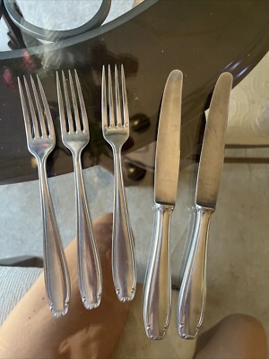 5 Oxydex Rostfrei German stainless steel Dinner Forks & Knives Unknown ...