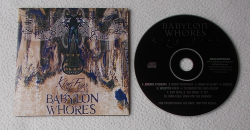 Babylon Whores : King Fear (Promo) CD Album | eBay