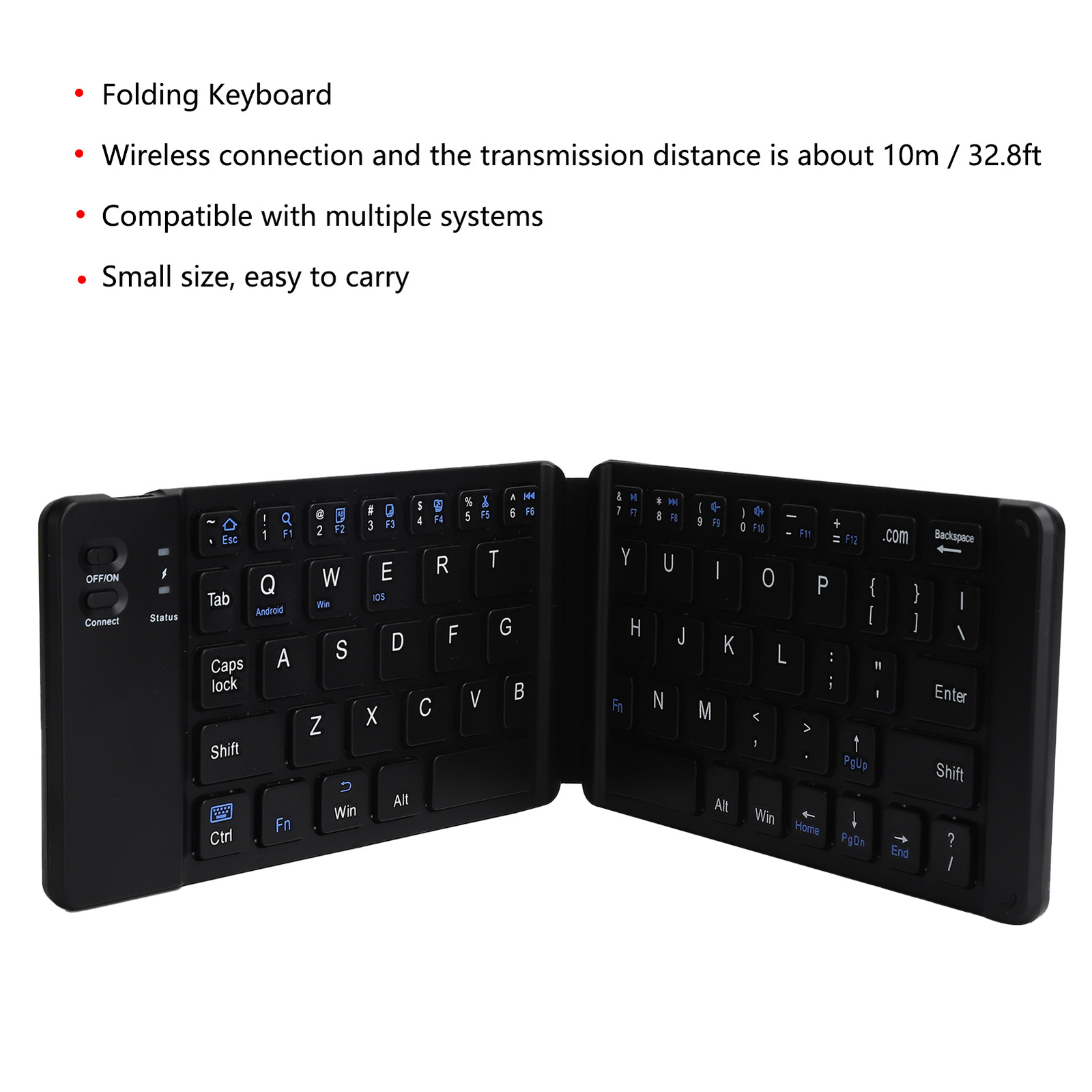 B05 Folding Keyboard BT 3.0 Wireless Keyboard For Laptop Tablet ...