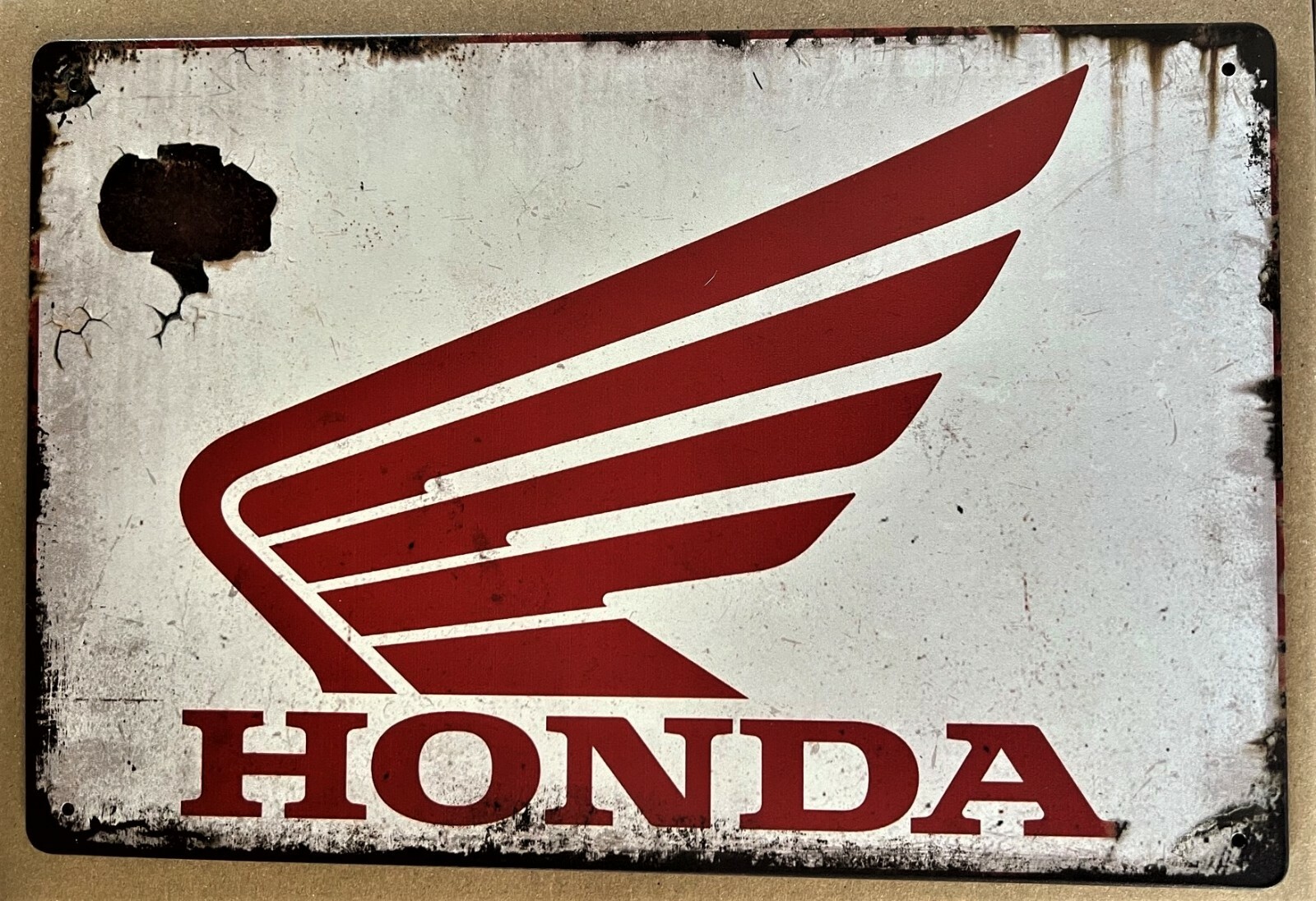 Honda Motorcycle Tin Sign #2 (Nighthawk Shadow Goldwing Trail 90 CB ...