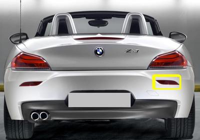 BMW GENUINE E89 Z4 SERIES NEW REAR M SPORT BUMPER RIGHT O/S REFLECTOR ...