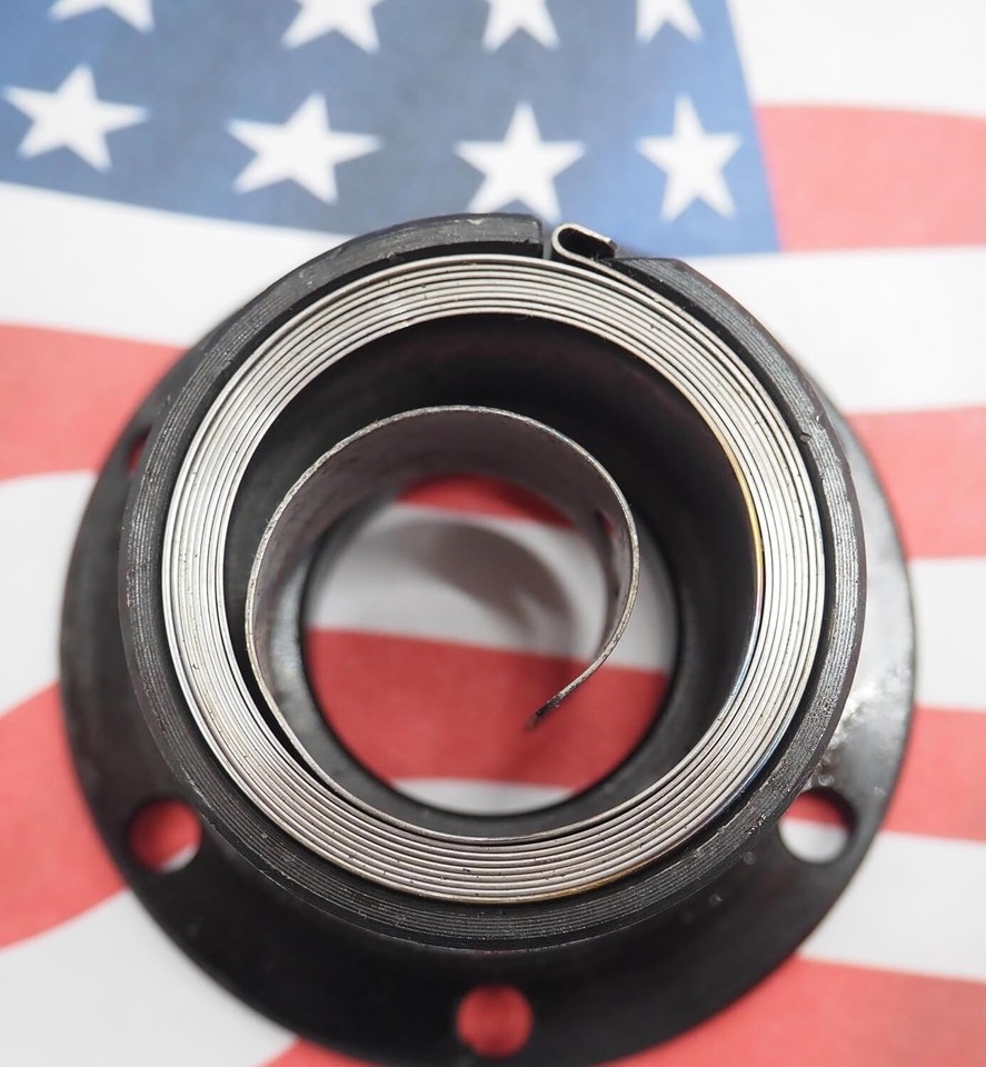 BRIDGEPORT MILL PART milling machine CLOCK SPRING steel housing 2193437 ...