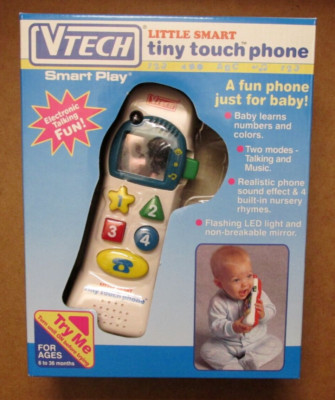 Vtech Little Smart Tiny Touch Phone Baby Learning Toy Numbers & Colors | eBay