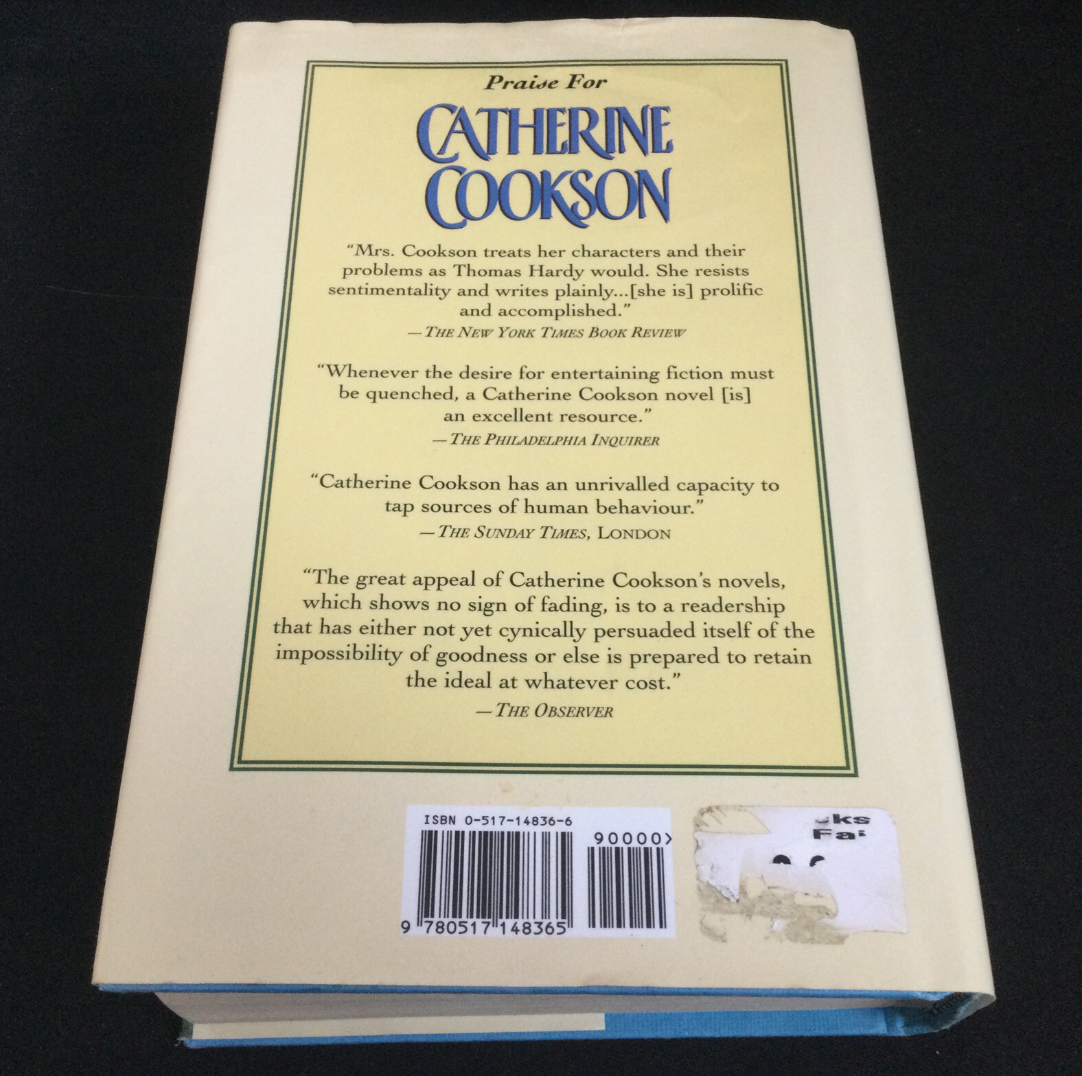 Catherine Cookson : Three Complete Novels by Catherine Cookson (1996 ...