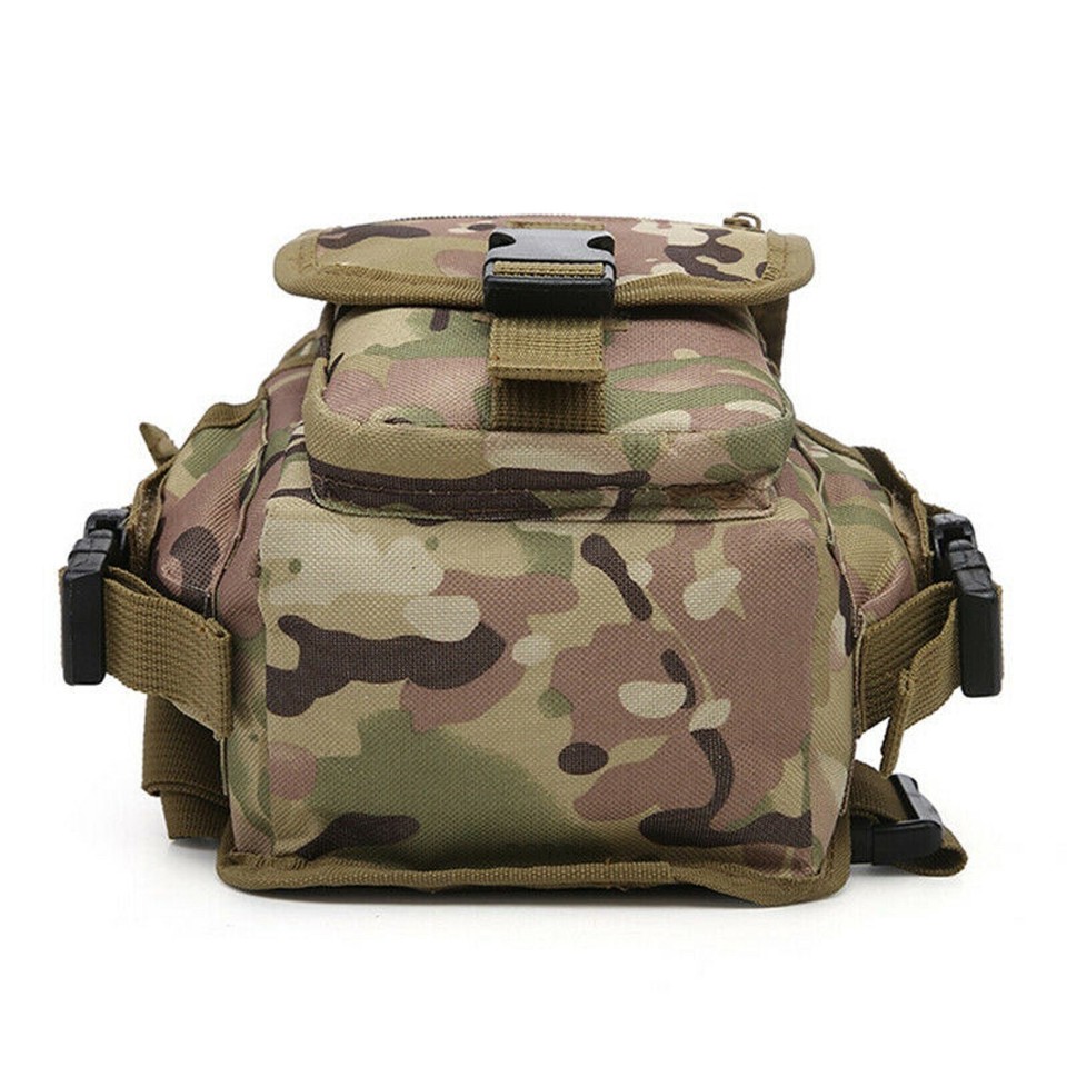 Metal Detecting Detector Accessory Tough Camouflage 10 Pockets Finds ...