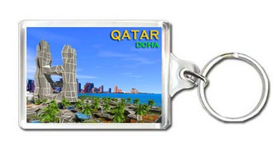 Qatar Doha Keyring Souvenir New Keychain | eBay UK