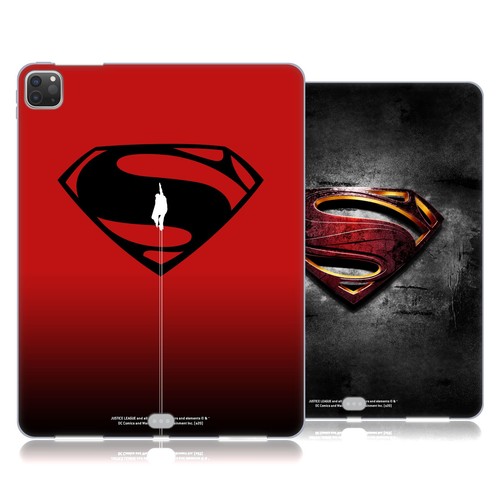 JUSTICE LEAGUE MOVIE SUPERMAN LOGO ART SOFT GEL CASE FOR APPLE SAMSUNG ...