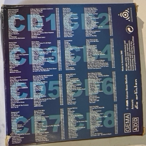 Oldie Juke Box 160 Legendary Charbusters 8xCD Album Chuck Berry Fats ...