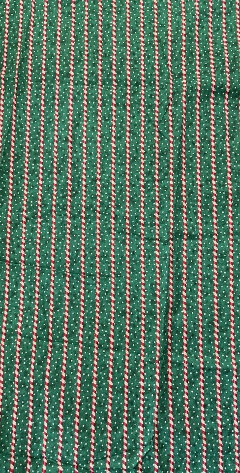 Kandy Kane Stripe By Kathy For Daisy Kingdom 1996 Christmas Holiday 44 ...