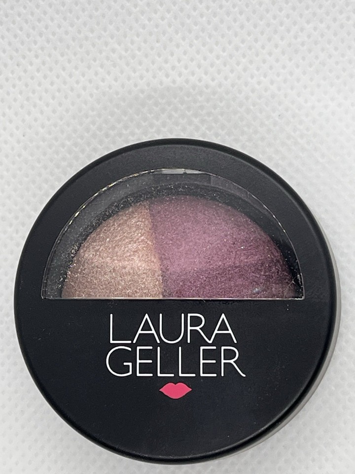 Laura Geller Baked Eyeshadow Duo – Opal/Violet | BNIB | Discontinued ...