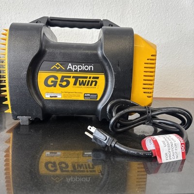 Appion G5 Twin Refrigerant Recovery Machine HVAC Condenser Cylinder ...