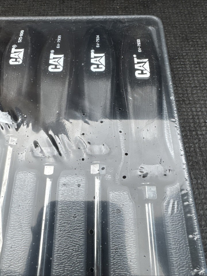 Caterpillar Cat Tools USA 5pc Hard Black Handle Screwdriver Set By ...