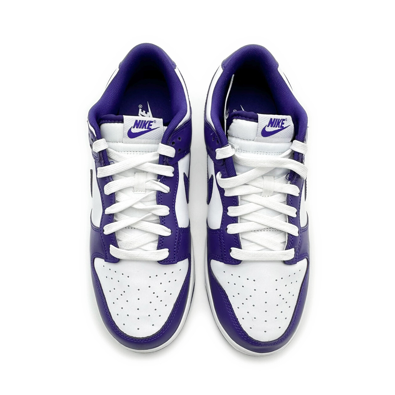 DD1391-104 Nike Dunk Low Championship Court Purple White (Men's) | eBay