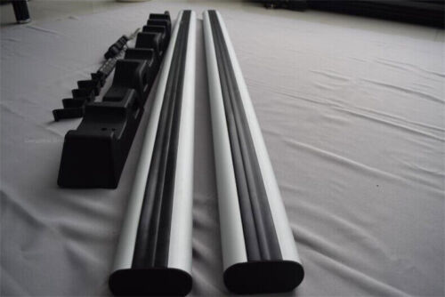 2Pcs Crossbar Cross Bar Fit for Hummer H2 2003-2010 Aluminum Roof Rail ...