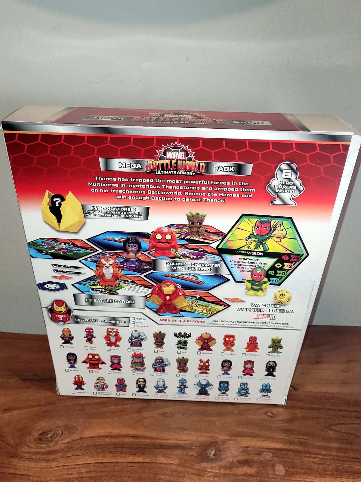 Marvel Battleworld Series 3 CHASE Limited Edition Spectral Vision Mega ...