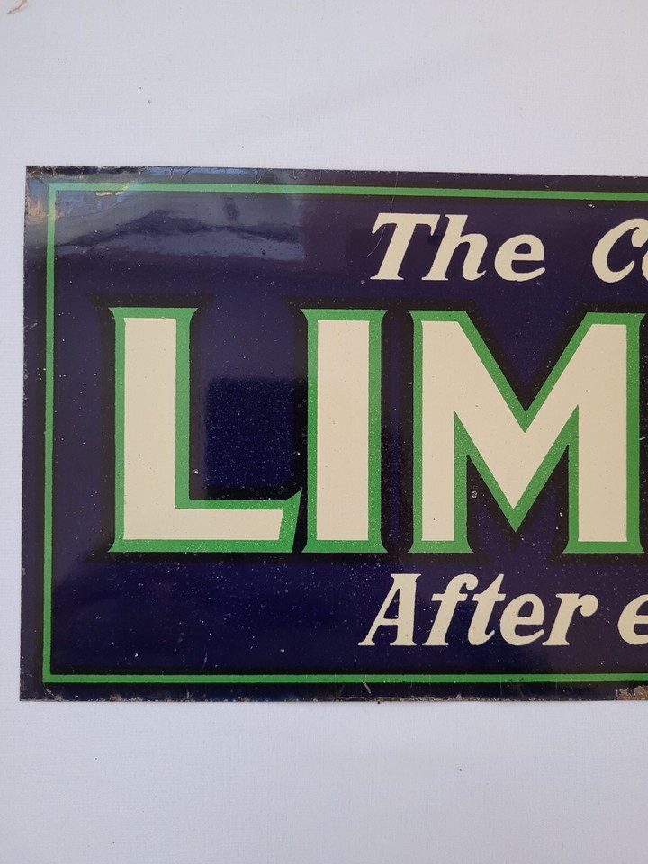 Early Lime Mints Tin Sign The Combination Package After Eating After ...