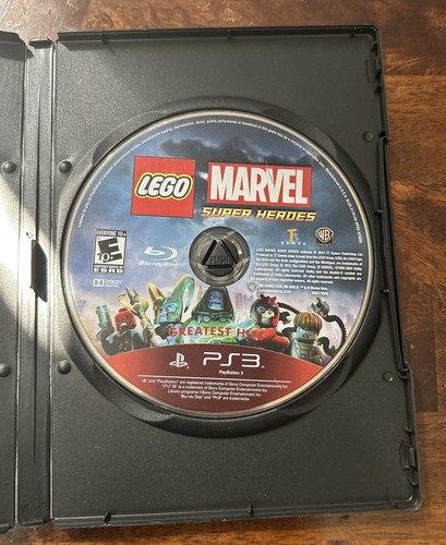 Lego Marvel Super Heroes PS3 Disc / After Market Case | eBay