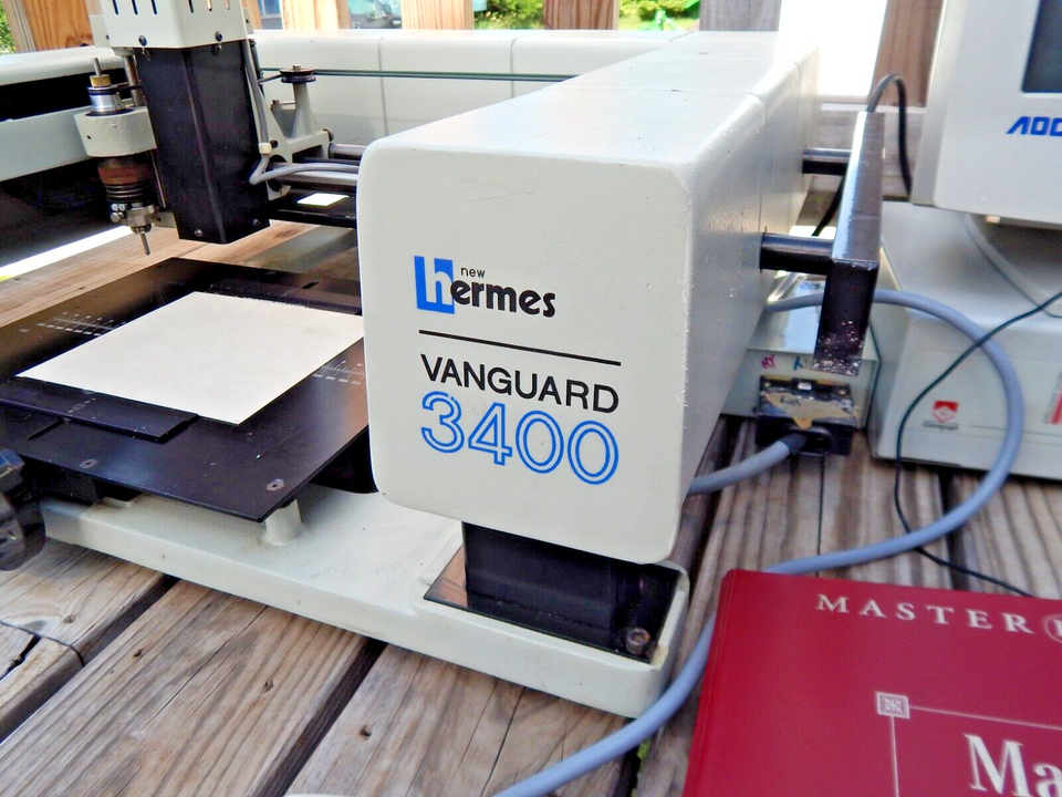 New Hermes Vanguard 3400 computerized engraving CNC machine with ...