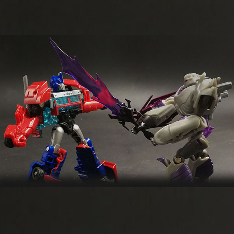 Transformers Prime Optimus Prime Vs Megatron Star Saber