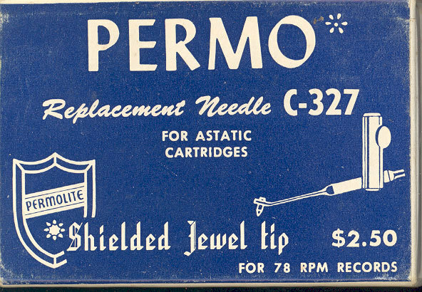 Permo C-327 Astatic C & L series needle - 78 rpm Sapphire | eBay
