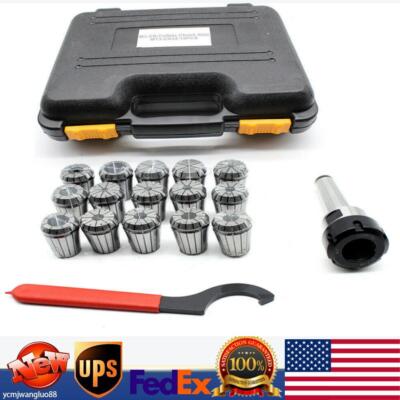 15x MT3 ER32 Collet Chuck Set Collet & Morse Taper Chuck Holder Milling ...