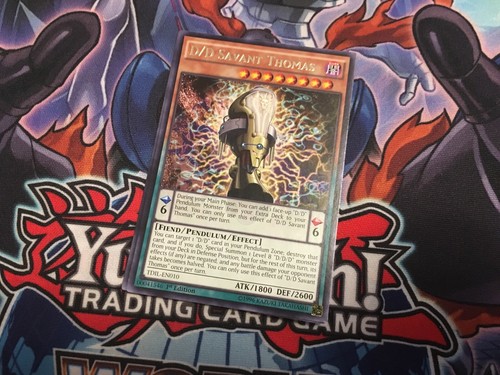 D/D Savant Thomas TDIL-EN010 1st Rare NM Yugioh Card | eBay