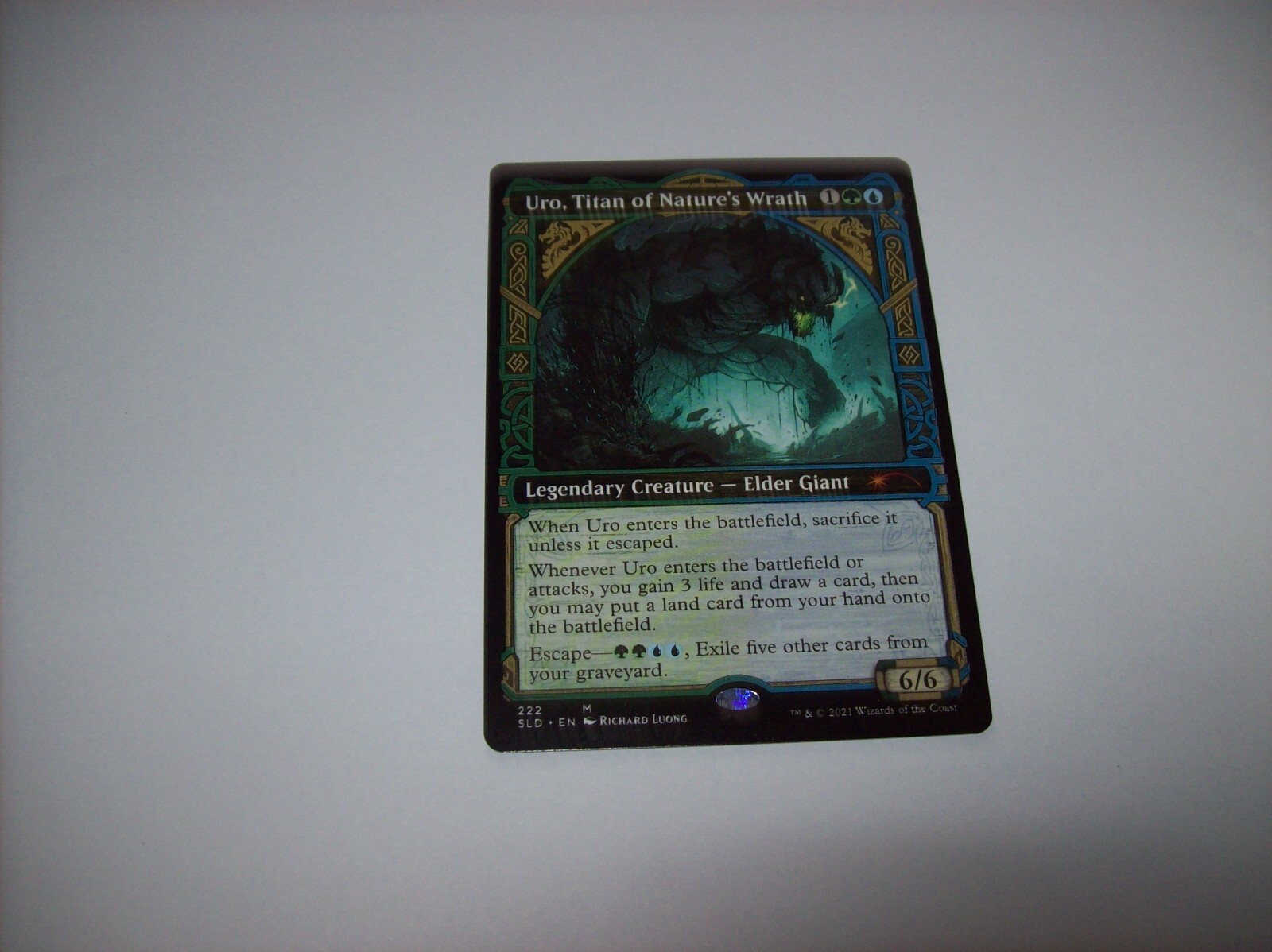 Uro Titan of Nature's Wrath Showcase Secret Lair Drop NM MTG Free Ship ...