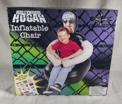 Hollywood Hogan Inflatable Chair WcW WWE Wrestling 1999 Silly White ...