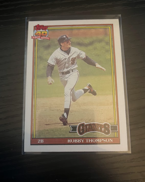 1991 Topps - #705 Robby Thompson for sale online | eBay