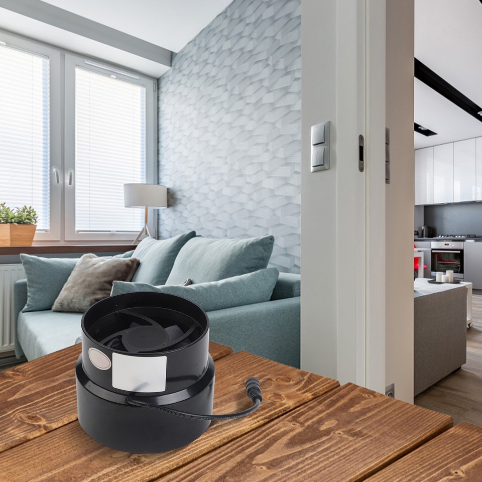 12V Exhaust Fan Air Extractor Indoor And Outdoor Use Compact Size 110* ...