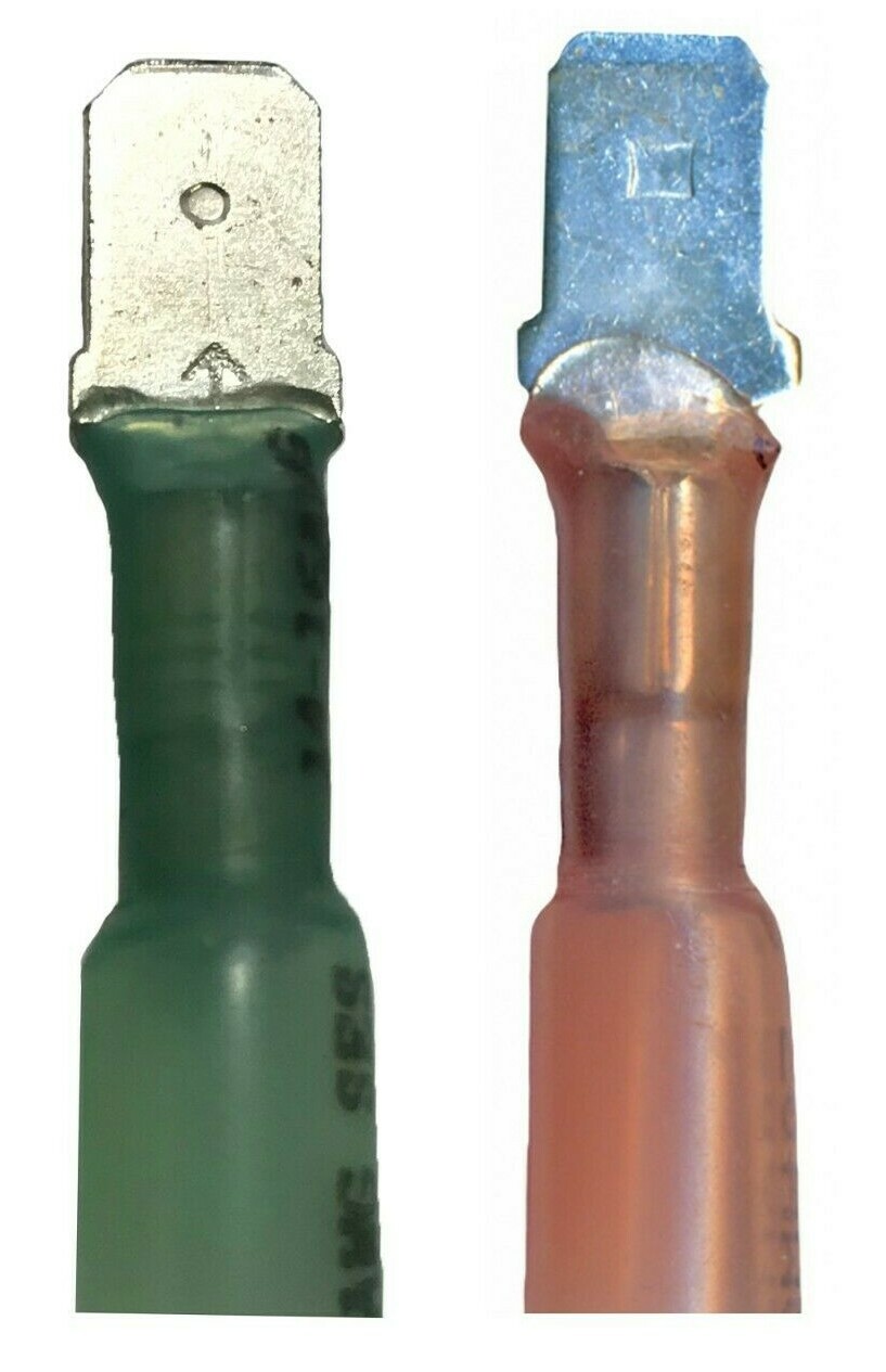 (120) Multilink Heat Shrink Crimp Solder Wire Terminal Connector ...