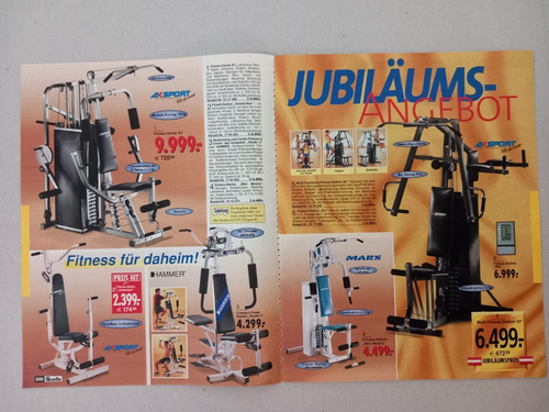 1999 Fitness Equipment Gym Training 8 Pages Catalog Print Ads | eBay