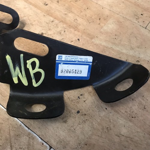 HOLDEN WB FRONT BUMPER BAR IRON BRACKETS 1 only UTE VAN STATESMAN NOS ...