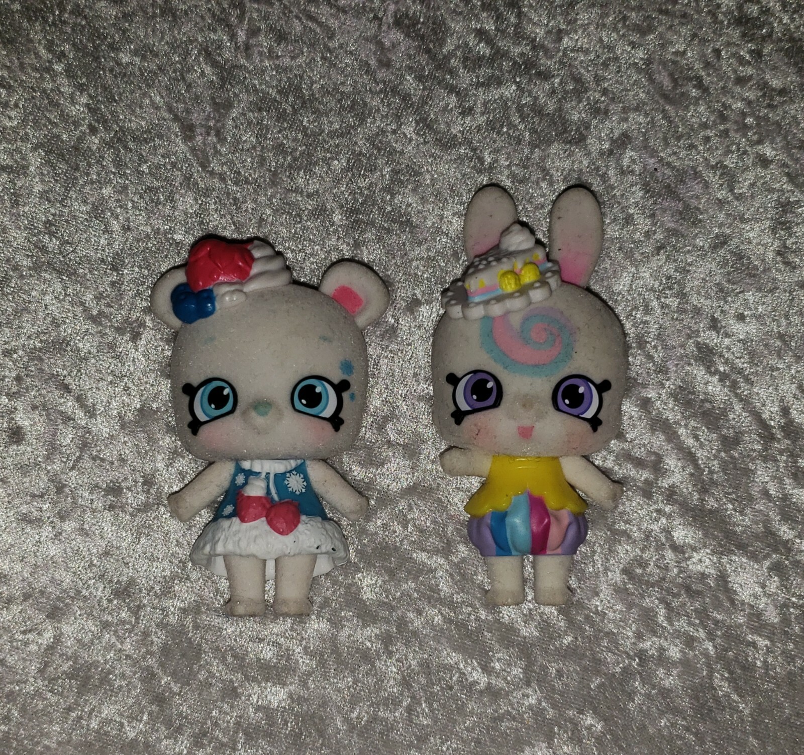 Lot of 2 Shopkins Shoppies Happy Places Dolls SHOPPETTES PETS Figure ...