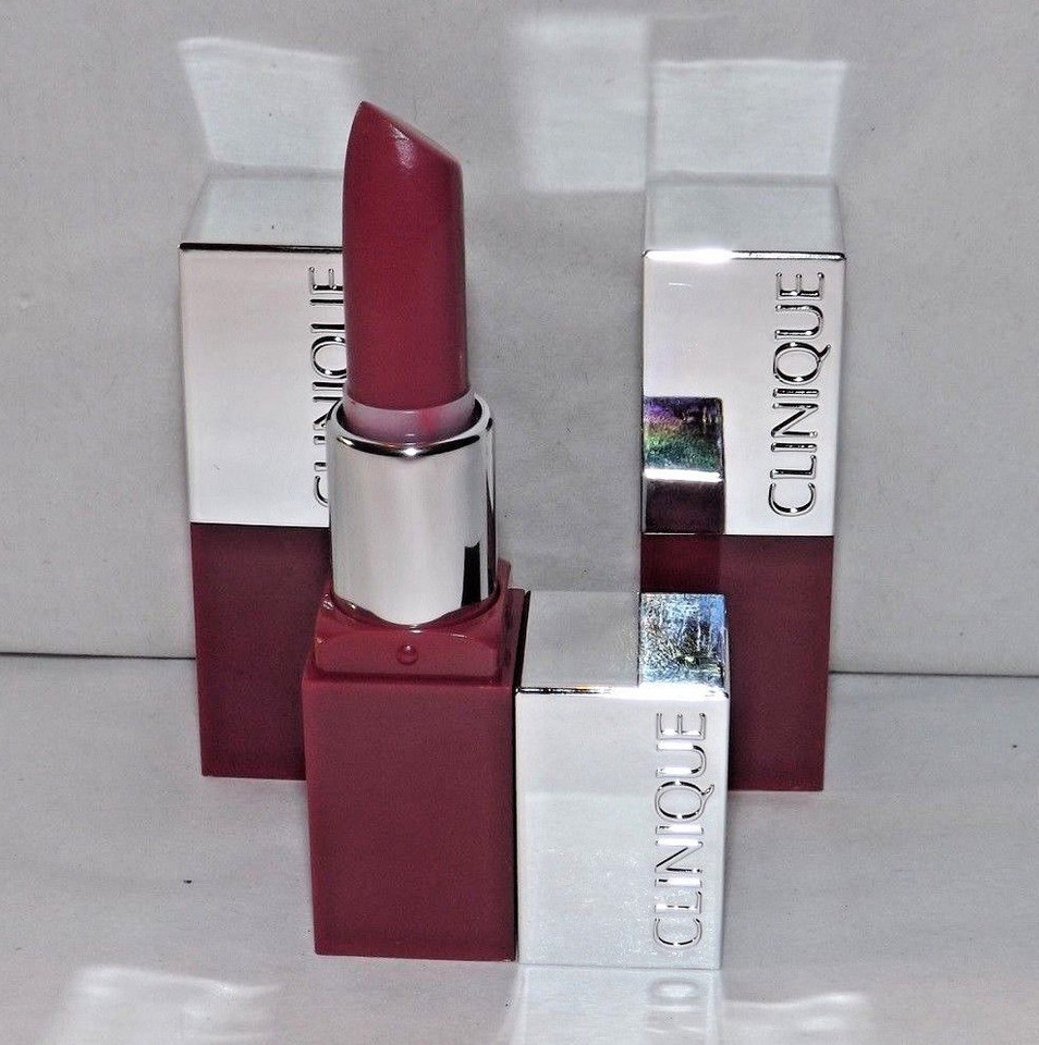 50x CLINIQUE POP Colour Color PRIMER Lipstick ~ PLUM POP ~ Wholesale ...