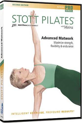 STOTT PILATES: Advanced Matwork 2nd Ed - DVD By Moira Merrithew - VERY ...